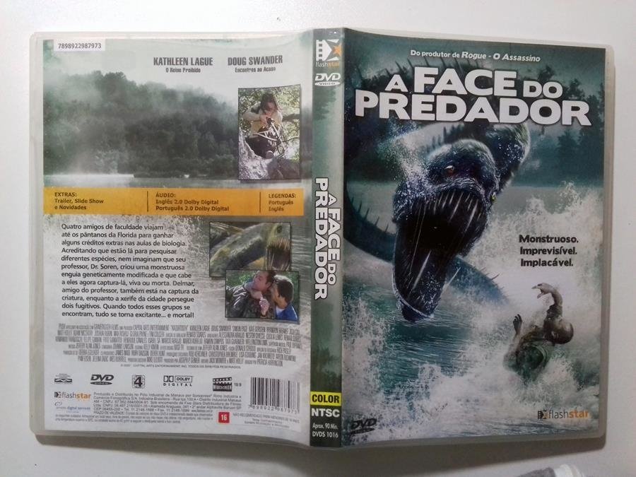 DVD A Face do Predador Original Razortooth