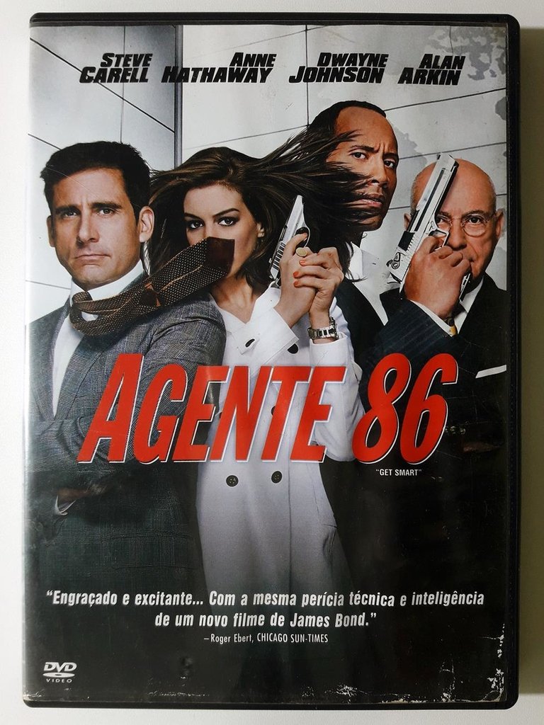 Dvd Agente 86 Steve Carell, Anne Hathaway, Alan Arkin Direção Peter Segal