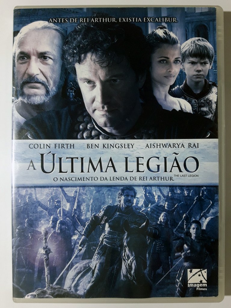 DVD A Última Legião Original Colin Firth Ben Kingsley Aishwarya Rai Rei ...