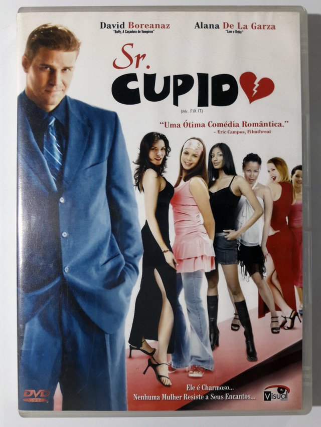 Dvd Sr Cupido David Boreanaz Alana De La Garza Mr Fix It Original