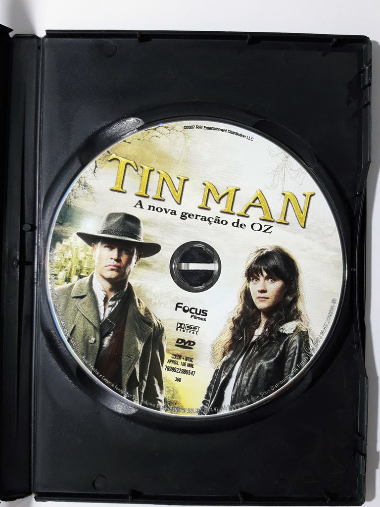 DVD Tin Man A Nova Geraçao De Oz Zooey Deschanel Alan Cumming Original