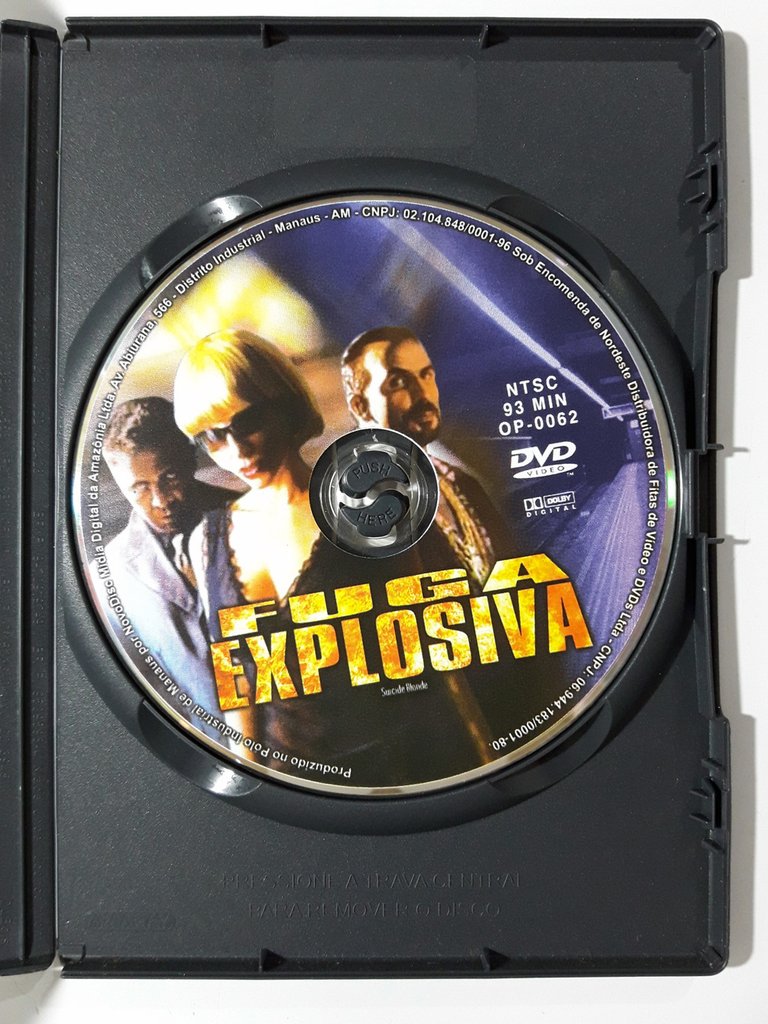 DVD Fuga Explosiva Suicide Blonde Dale Paris Angel Boris Tony Pacheco ...