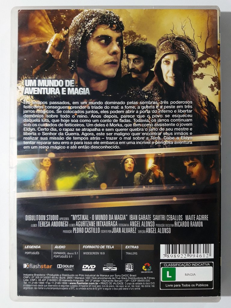 DVD Mystikal O Mundo Da Magia Iban Garate Savitri Ceballos Original