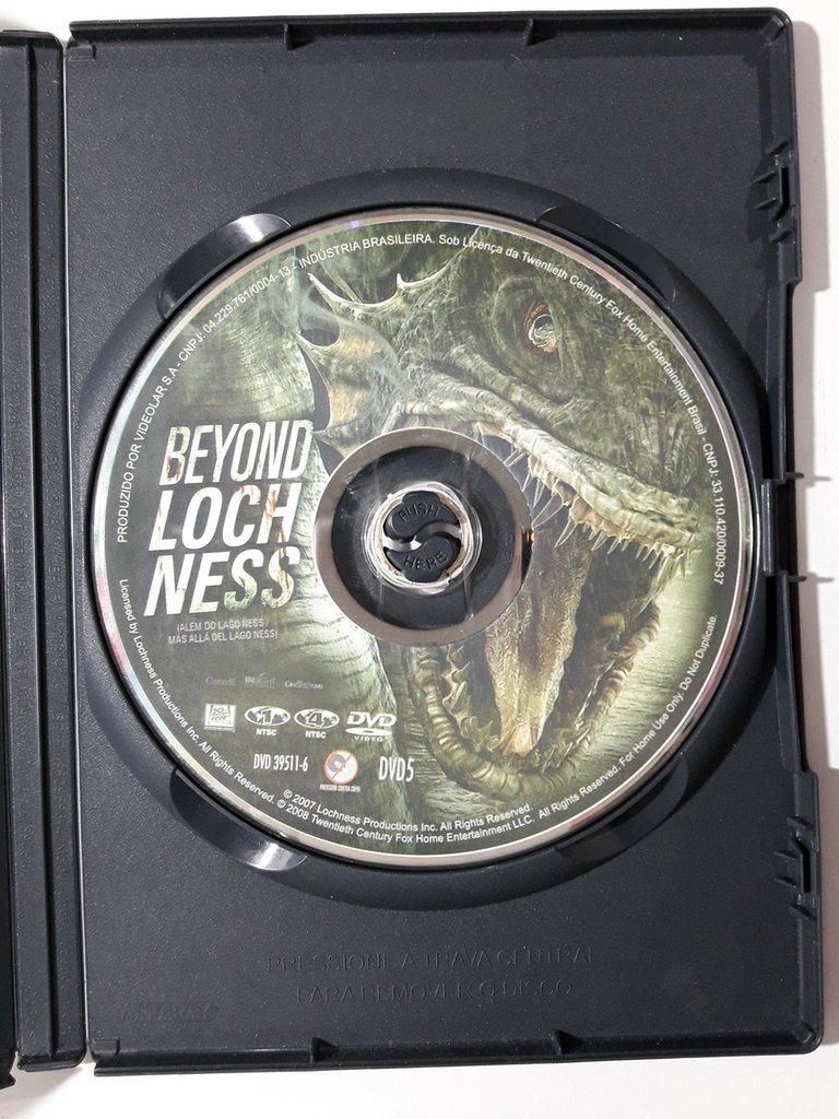 Dvd Além Do Lago Ness Brian Krause Beyond Loch Ness Original