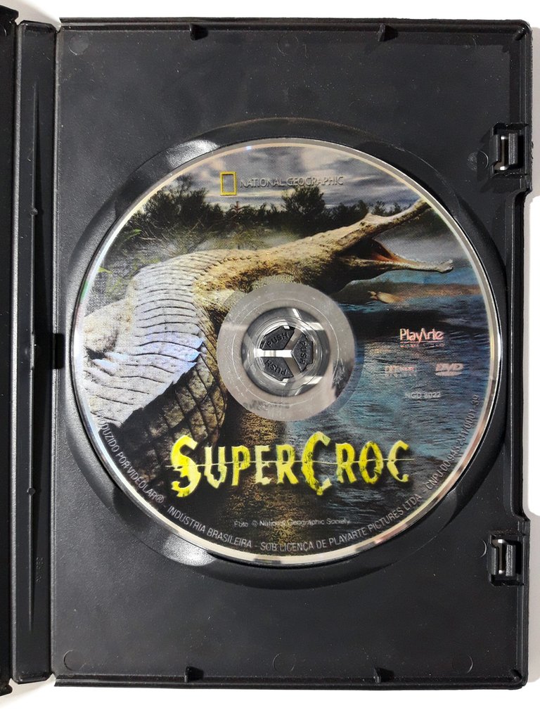 DVD SuperCroc National Geographic 2001 Super Croc