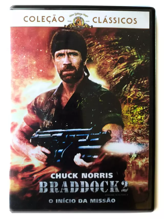 DVD Braddock 2 O Início da Missão Chuck Norris Soon-Tek Oh Original ...