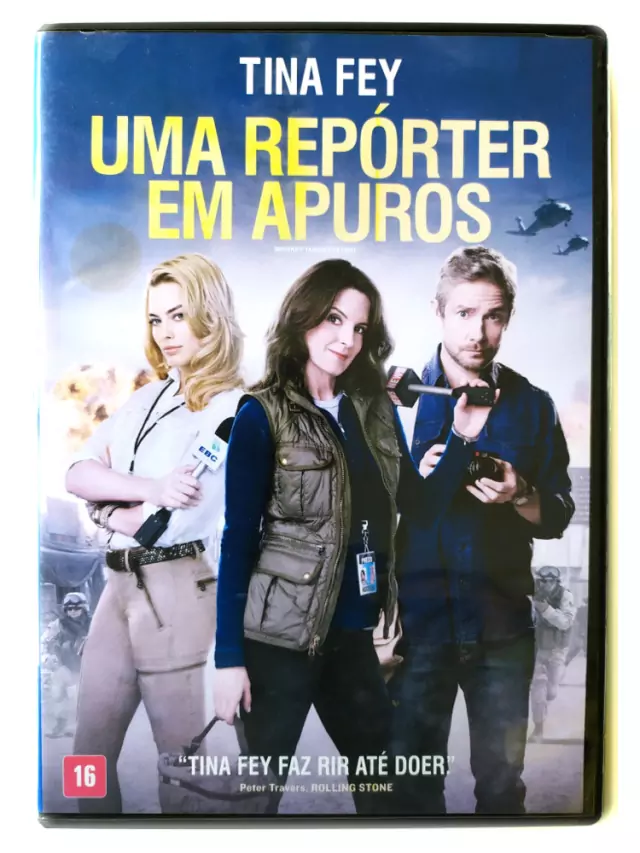 DVD Uma Repórter em Apuros Tina Fey Margot Robbie Original Whiskey ...
