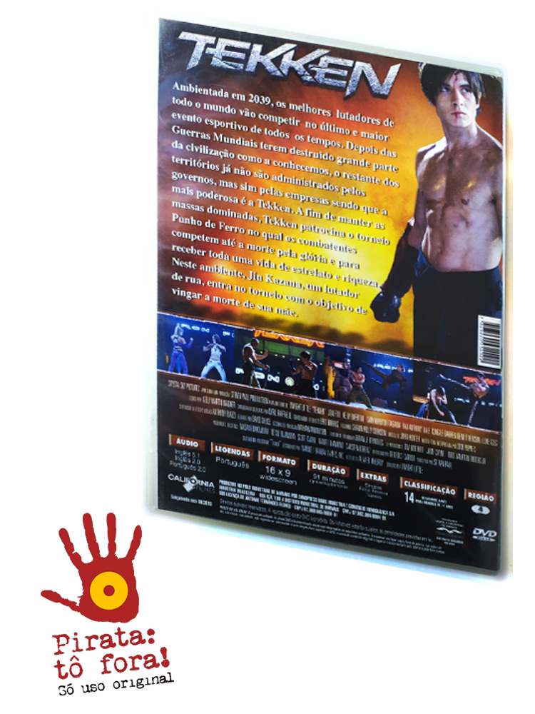 DVD Tekken Jon Foo Kelly Overton Cary-Hiroyuki Tagawa Original Candice Hillebrand Dwight H. Little