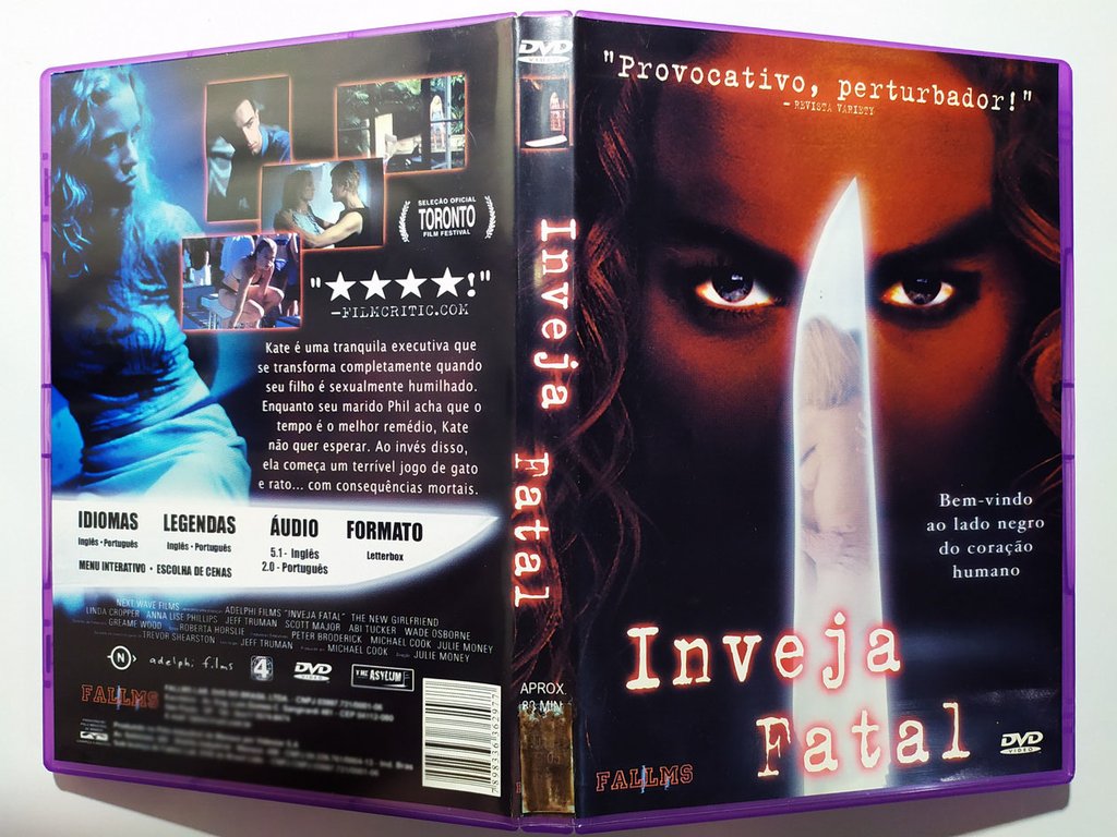 DVD Inveja Fatal Linda Cropper Jeff Truman 1999 Julie Money Original ...