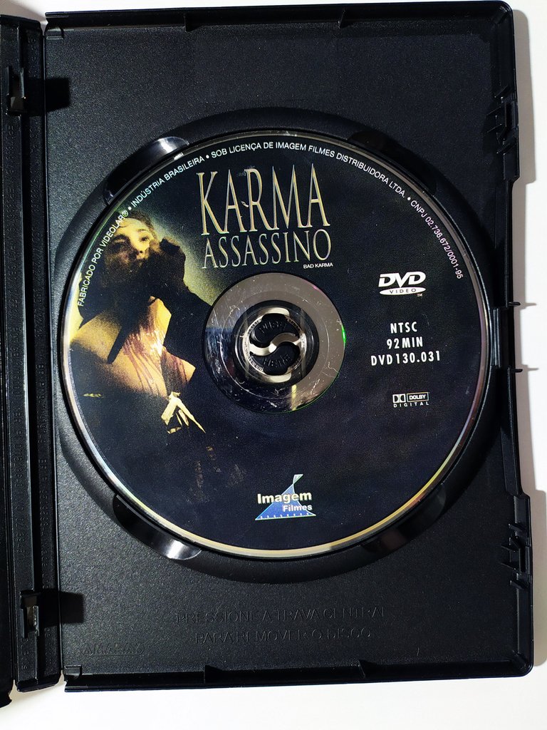 DVD Karma Assassino Patsy Kensit Patrick Muldoon Amy Locane Original ...