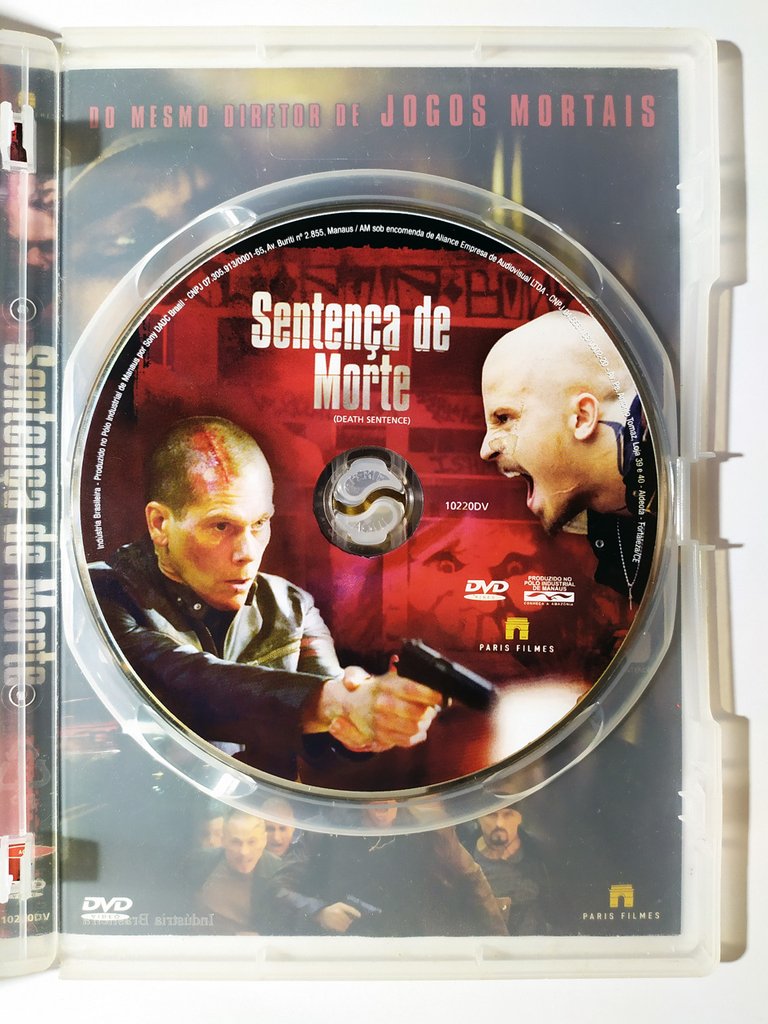 Dvd Sentença De Morte Kevin Bacon Aisha Tyler Kelly Preston Death Sentence