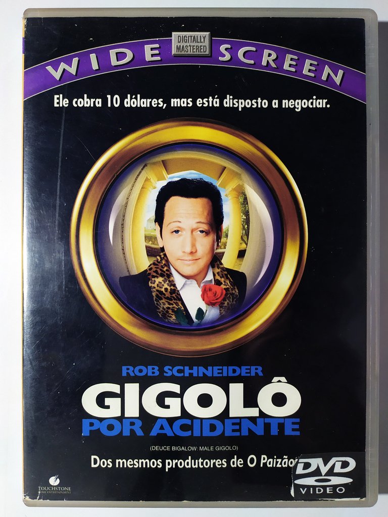 DVD Gigolô Por Acidente Rob Schneider Mike Mitchell 1999 Original Deuce ...