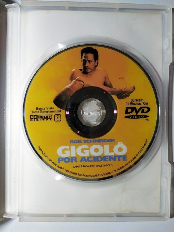 DVD Gigolô Por Acidente Rob Schneider Mike Mitchell 1999 Original Deuce ...
