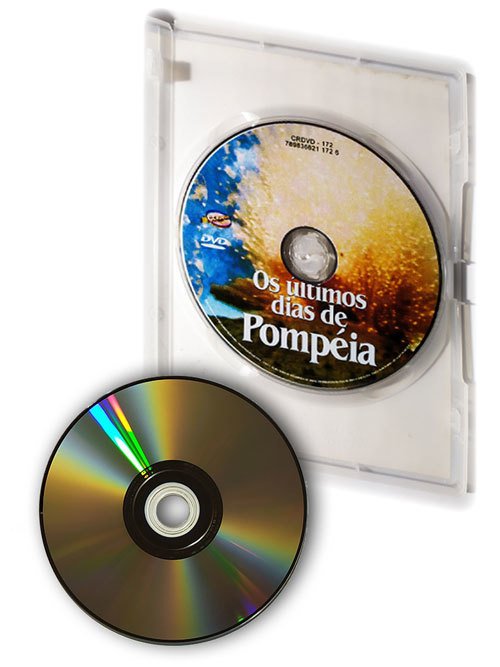 DVD Os Últimos Dias de Pompéia Steve Reeves 1959 Sergio Leone Original ...