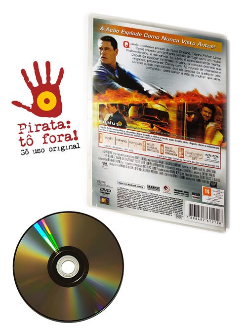 DVD 12 Rounds John Cena Ashley Scott Aidan Gillen Original Renny Harlin