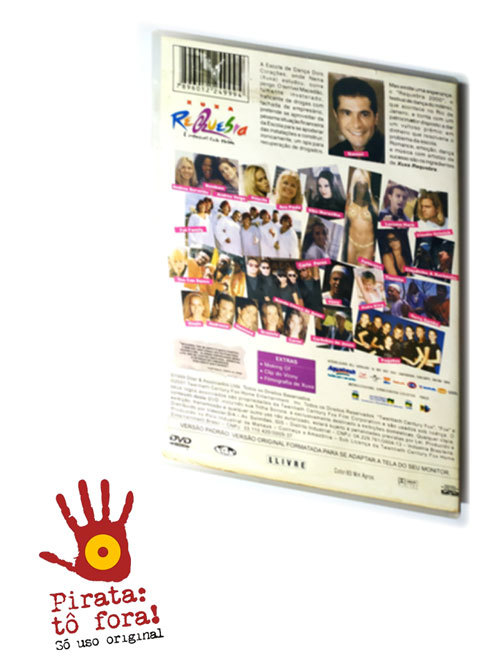 DVD Xuxa Requebra Meneghel Daniel Paquitas Fat Family Original Nacional