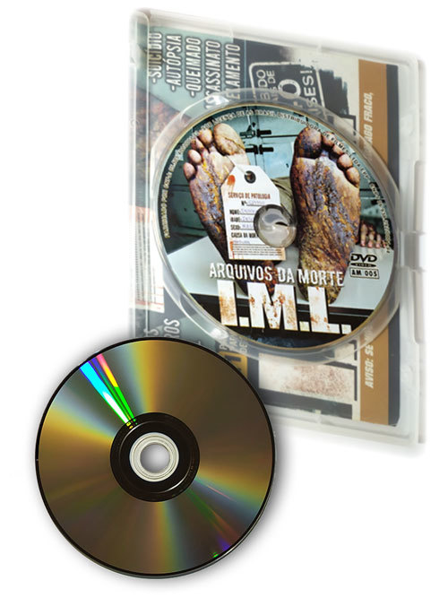 DVD Arquivos Da Morte IML Documentário Original I.M.L