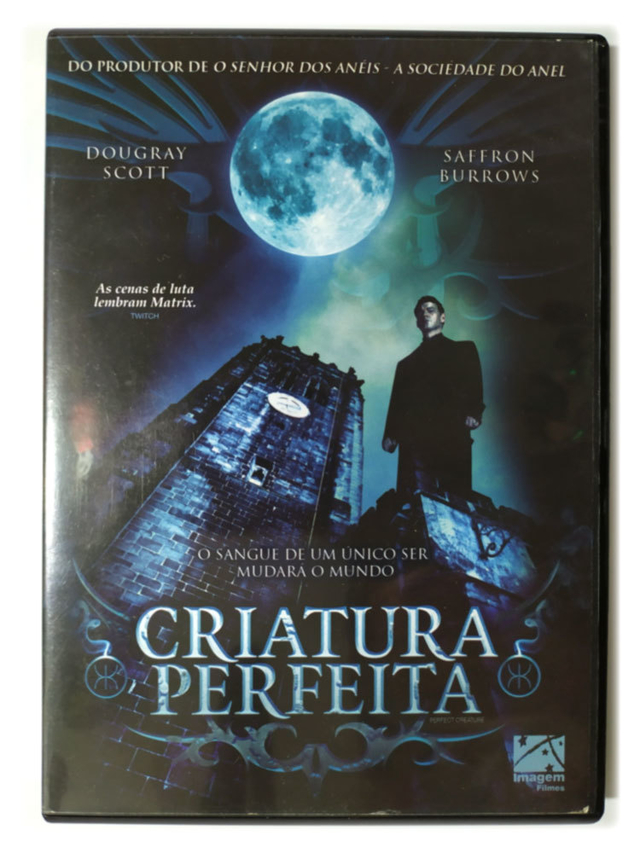 DVD Criatura Perfeita Dougray Scott Saffron Burrows Original Glenn ...