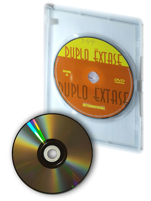 DVD Duplo Êxtase Silvia Saint Stephaine Swift Mr. Marcus Original