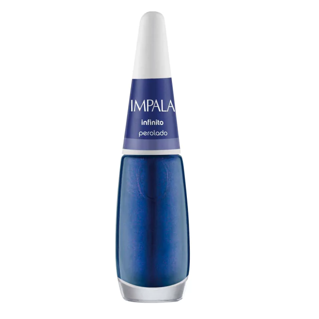 Esmalte Impala A cor da moda Infinito Azul preolado | Belezeira Nails