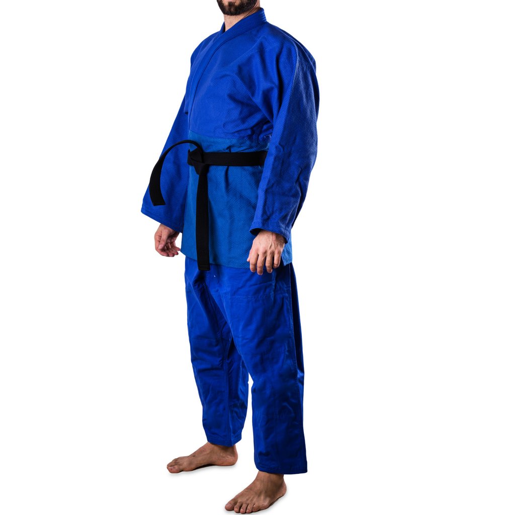 Judo gi Tramado Mediano Azul