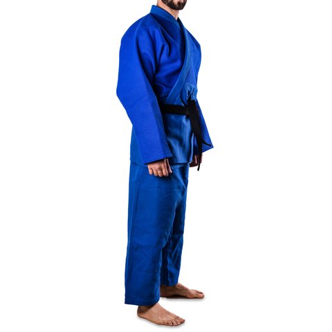 Judo gi Tramado Pesado Azul