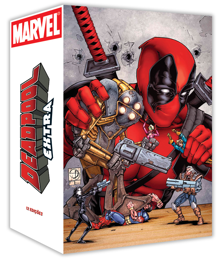 Caixa Para Deadpool | Extra | Marvel Comics