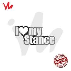 Adesivo I Love my Stance - Comprar em Imperial Palace
