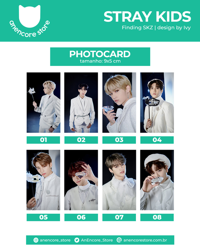 Photocards Stray Kids - Finding SKZ - An Encore Store