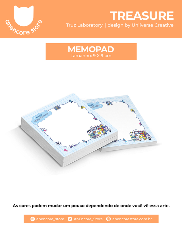 Memopad Treasure - Truz Laboratory - An Encore Store