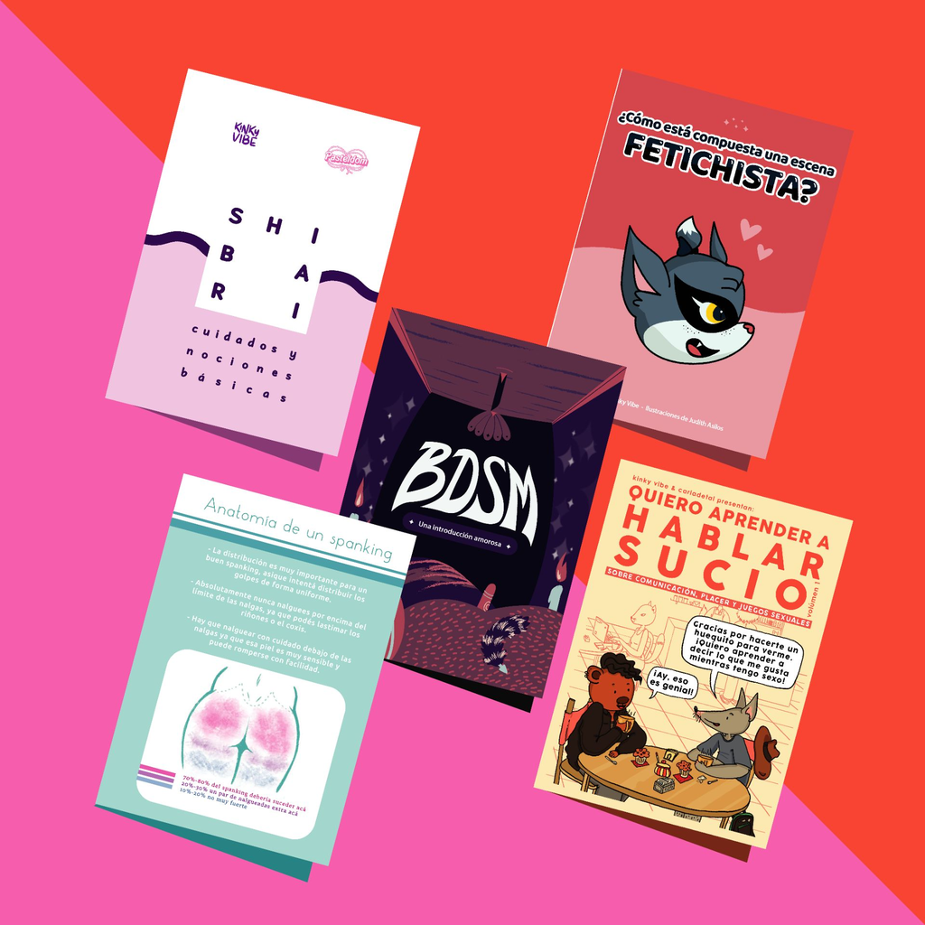 Kit de Fanzines Digitales de BDSM - Kinky Vibe