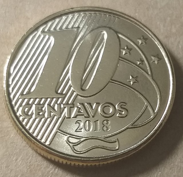 Comprar 10 centavos real em Moedas e Cédulas