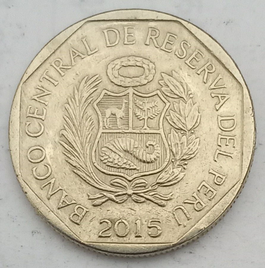 Peru 50 cêntimos, 2015 - Comprar em Moedas e Cédulas