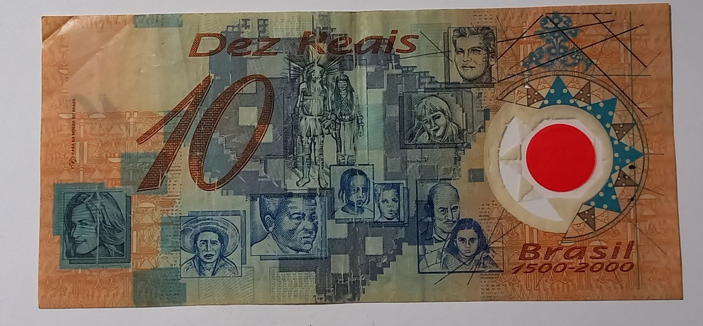 Cédula de 10 reais Polímero - Moedas e Cédulas