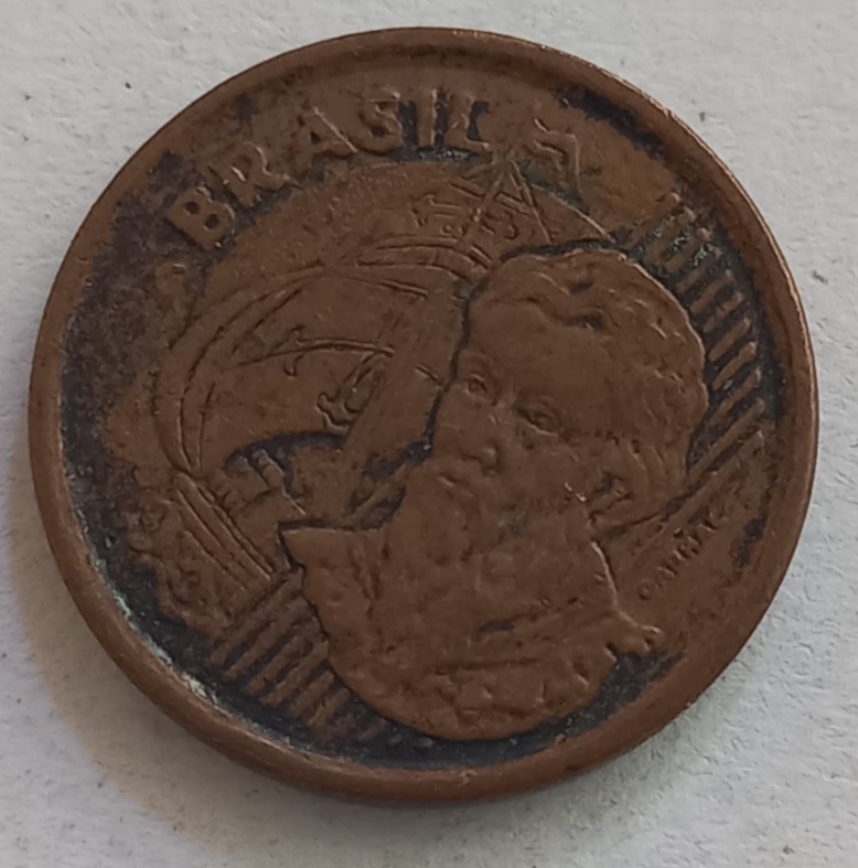 Moeda 1 Centavo Real 2000 - Moedas e Cédulas