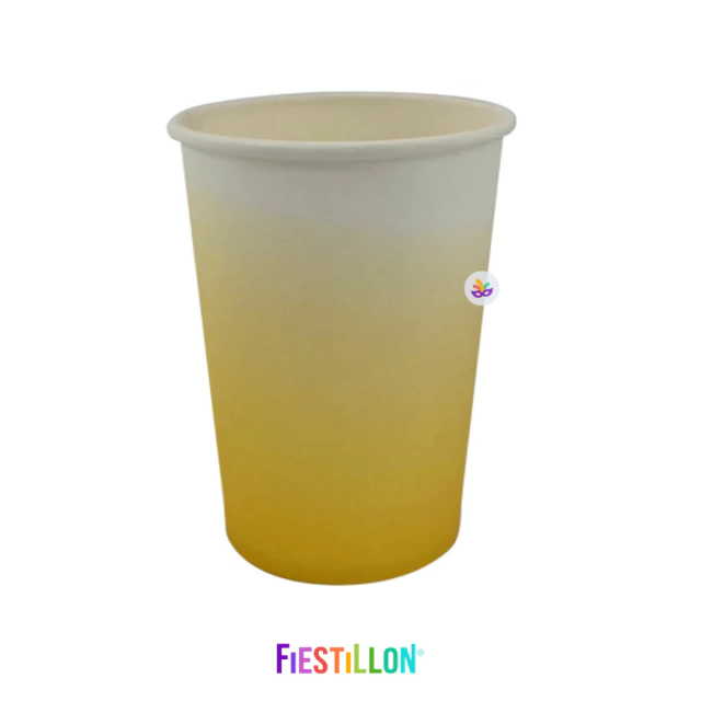 VASO FLAT AMARILLO - Comprar en FIESTILLON