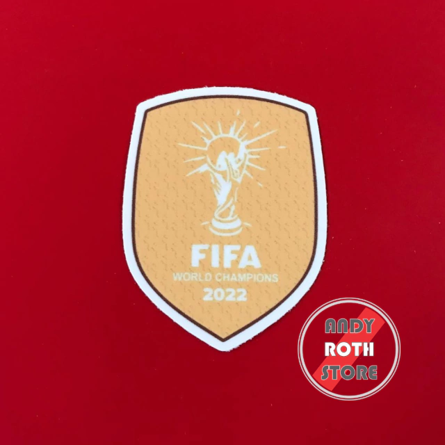 sticker parche campeon del mundo - ANDY ROTH STORE