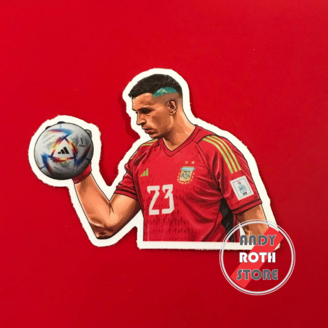 sticker dibu martinez - Comprar en ANDY ROTH STORE