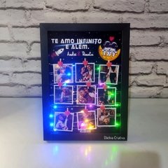 Porta retrato com led