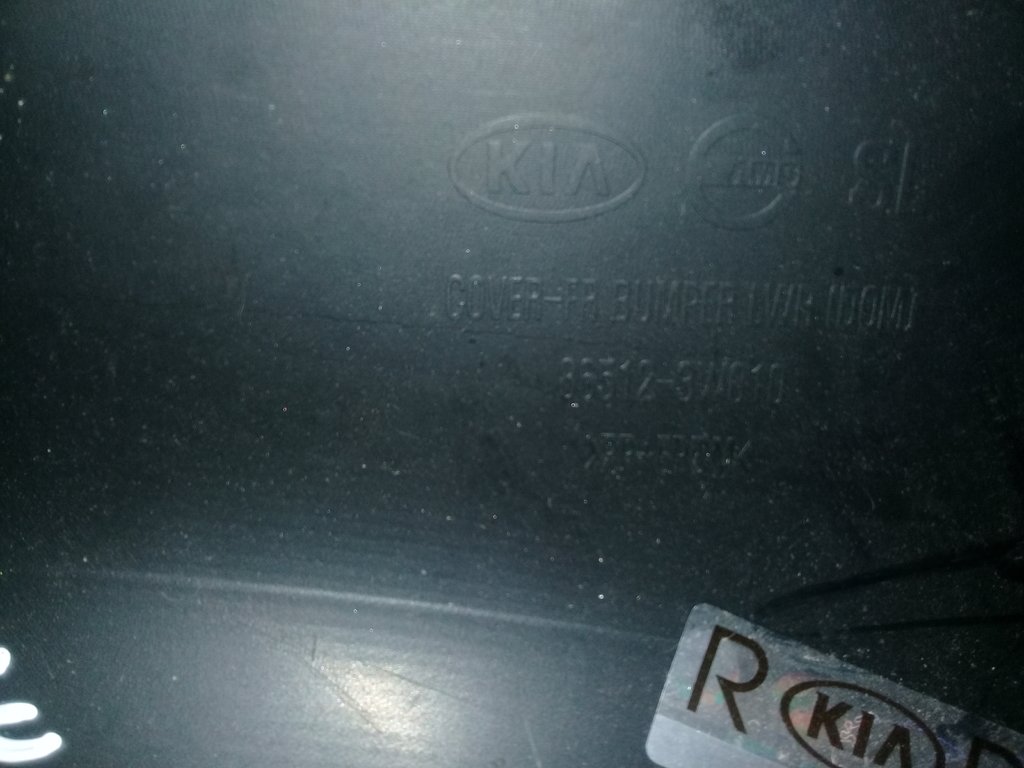 Spoiler Parachoque Dianteiro SportagE Novo Original 865123W010
