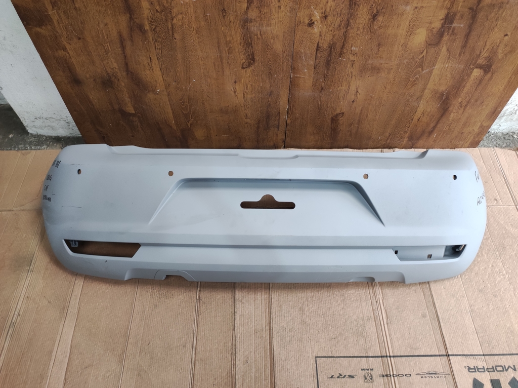 Parachoque Traseiro Fox 2010 2011 2012 2013 2014 Com Furo Neblina Original