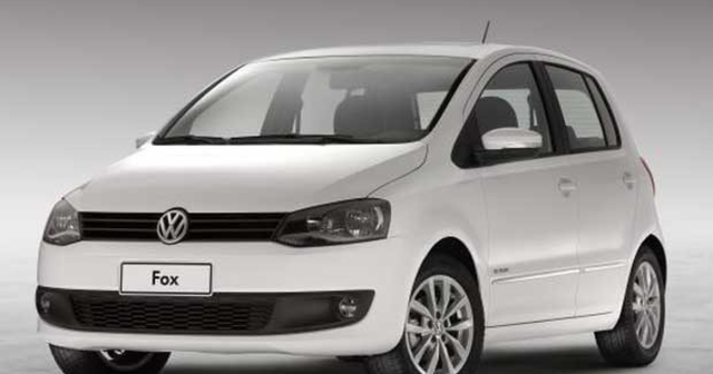 Parachoque Traseiro Fox 2010 2011 2012 2013 2014 Com Furo Neblina Original