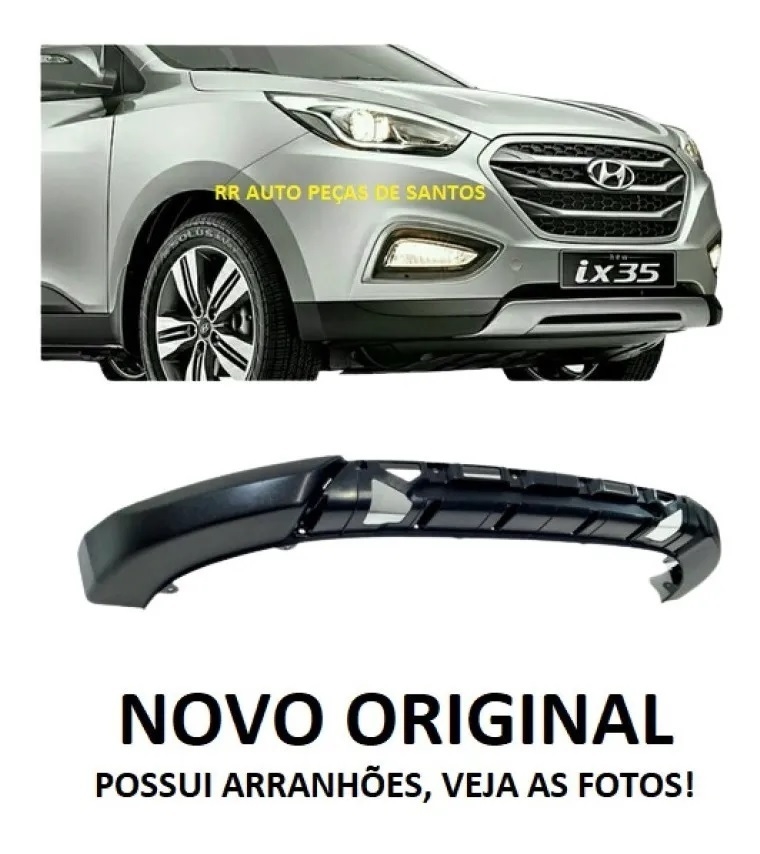 Spoiler Parachoque Dianteiro Ix35 2017 2018 2019 2020 2021 Original
