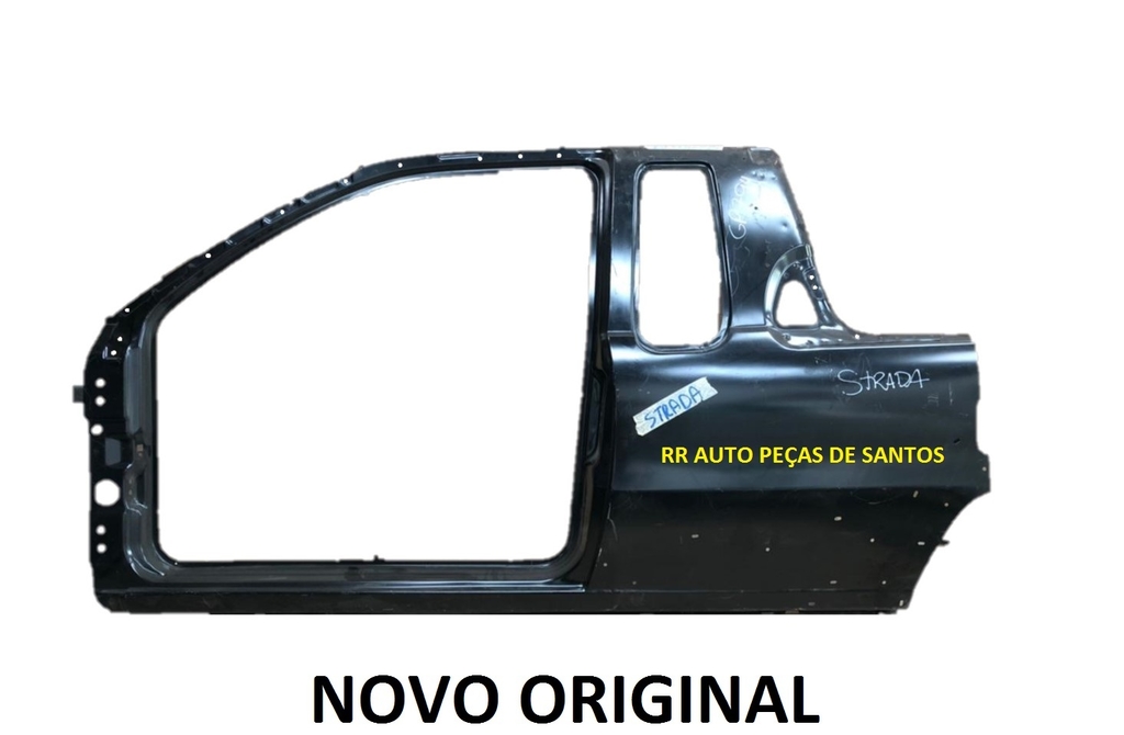 Lateral Traseira Strada Adventure 2008 2009 2010 2011 2012 Esquerda ...