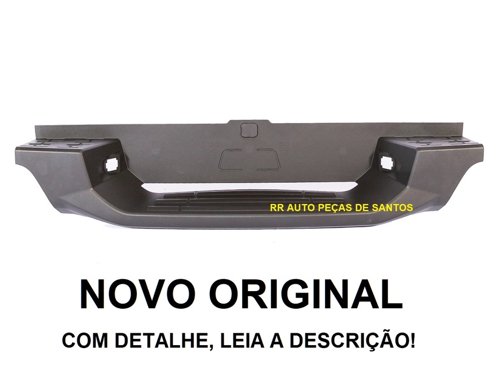Moldura Parachoque Traseiro S10 2012 2013 2014 2015 2016 2017 2018 2019 ...