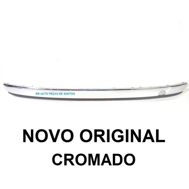 Friso Aplique Parachoque Traseiro Fiat 500 2009 2010 2011 2012 2013 ...