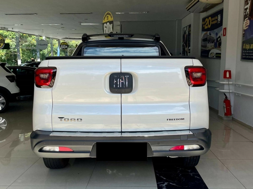 Friso Parachoque Traseiro Toro 2016 2017 2018 2019 2020 2021 2022 Cromado Original