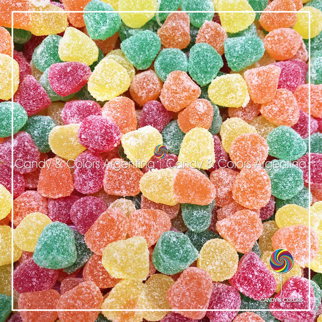 Gomitas conitos azucaradas - multicolor - 800 grms - Billiken