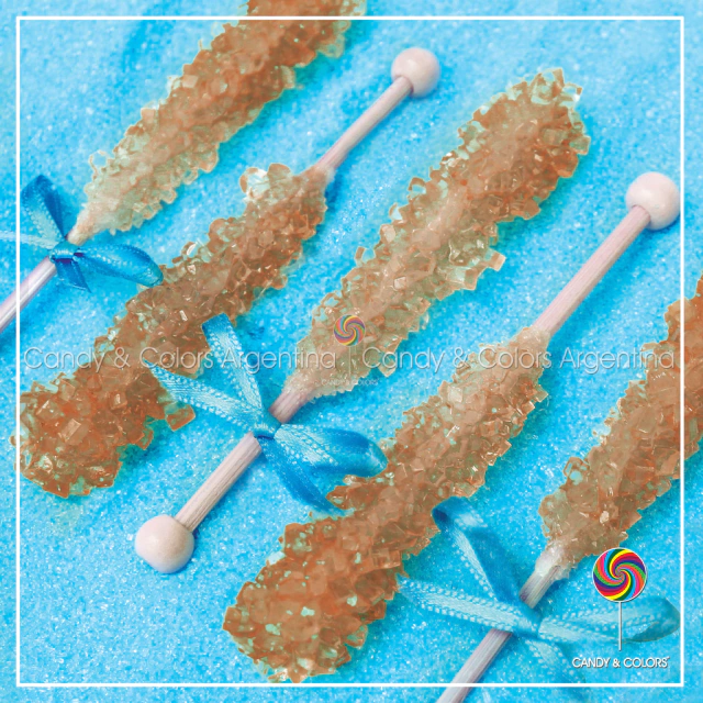 Rock Candy de 9 cm - marrón - Candy Colors Argentina