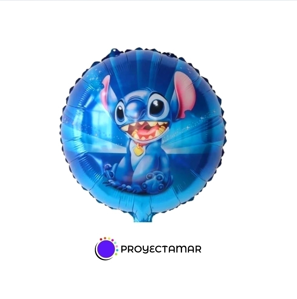 Globo Lilo y Stitch Circulo 18" - PROYECTAMAR